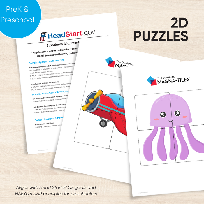 2D Puzzles – MAGNA TILES