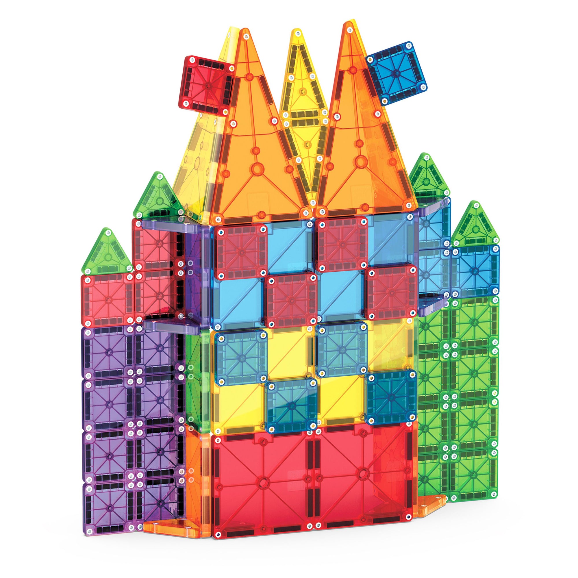 MAGNA-TILES® Combo 62-Piece Set – Magnetic Building Tiles for ...