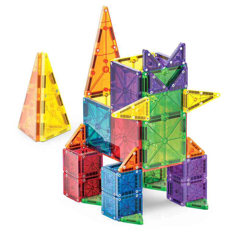 MAGNA-TILES® Combo 62-Piece Set – Magnetic Building Tiles for ...