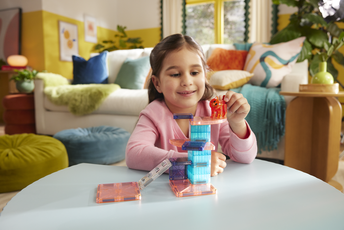 MAGNA-TILES® Cat Tree 13-Piece Set – Magnetic Building Toy – MAGNA TILES