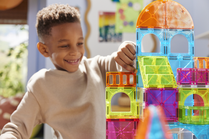 MAGNA-TILES® City Center™ – 110-Piece Magnetic Building Set for Kids ...