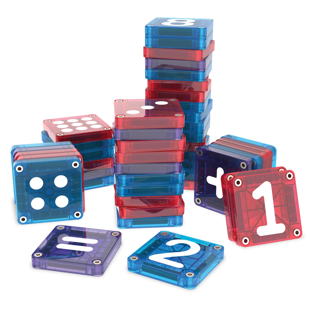 microMAGS LEARN Numbers™ 56 Piece Set – MAGNA TILES