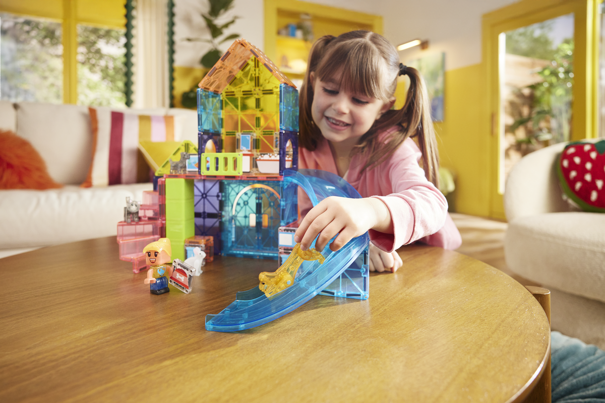 MAGNA-TILES® Pet Playhouse 50-Piece Set – Magnetic Building Toy – MAGNA ...