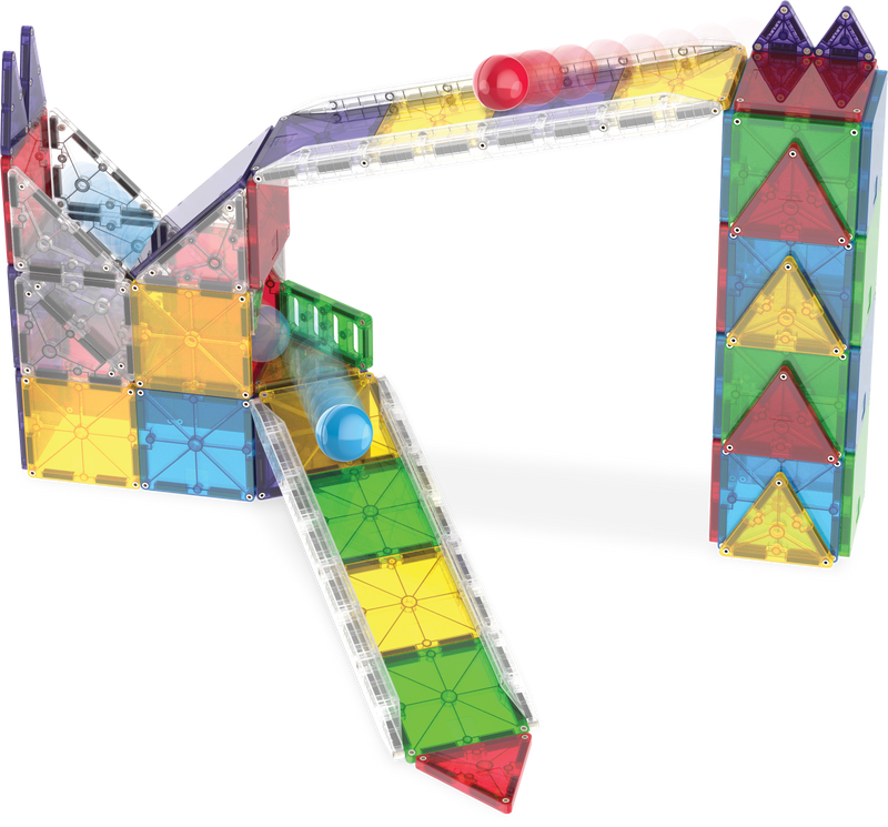Buy MAGNA-TILES® Rail Racers Deluxe™ 90 Piece Set for Kids