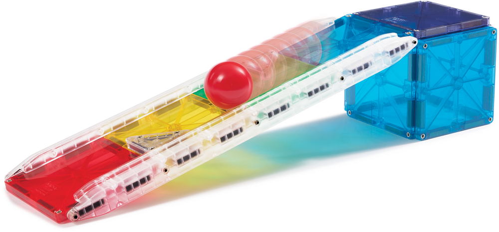 MAGNA-TILES® Rail Racers 33-Piece Set – Magnetic Building Toy – MAGNA TILES