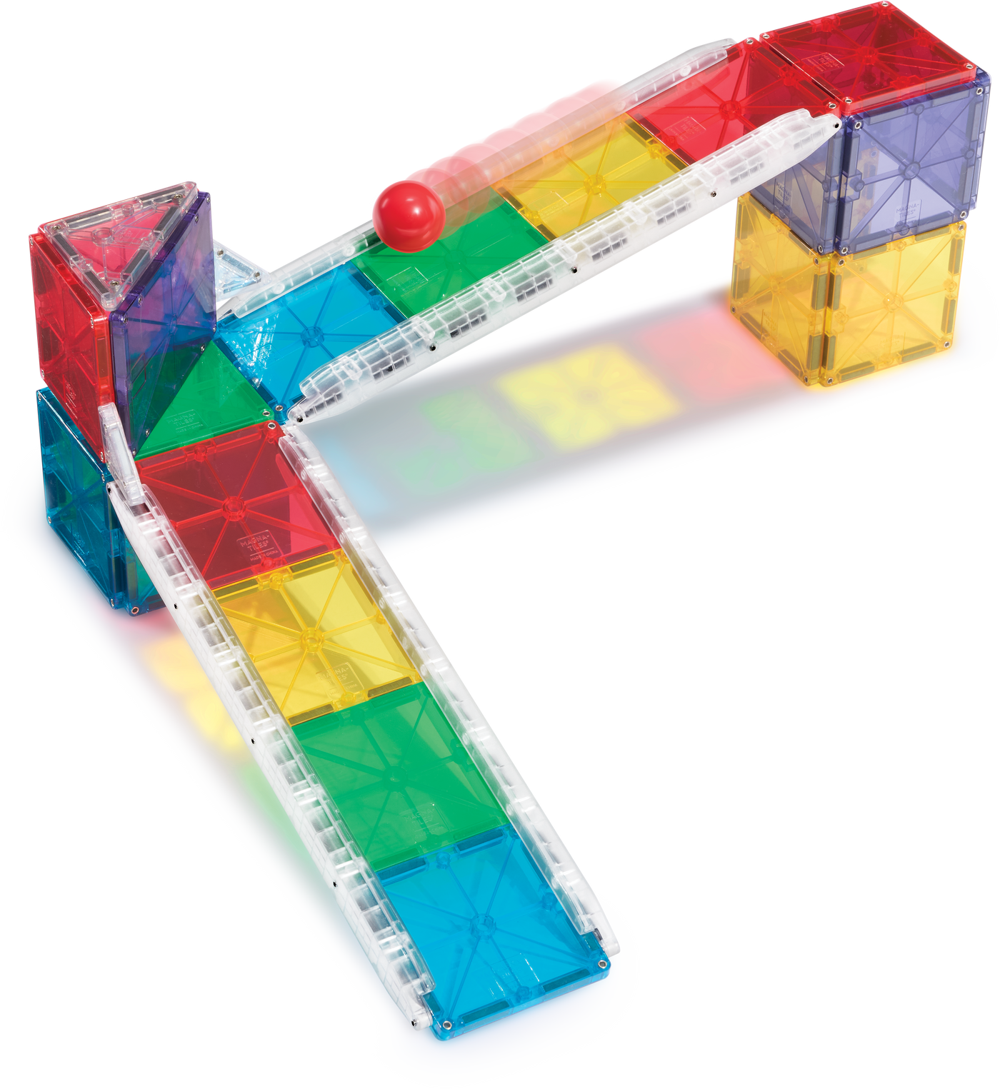 MAGNA-TILES® Rail Racers 33-Piece Set – Magnetic Building Toy – MAGNA TILES