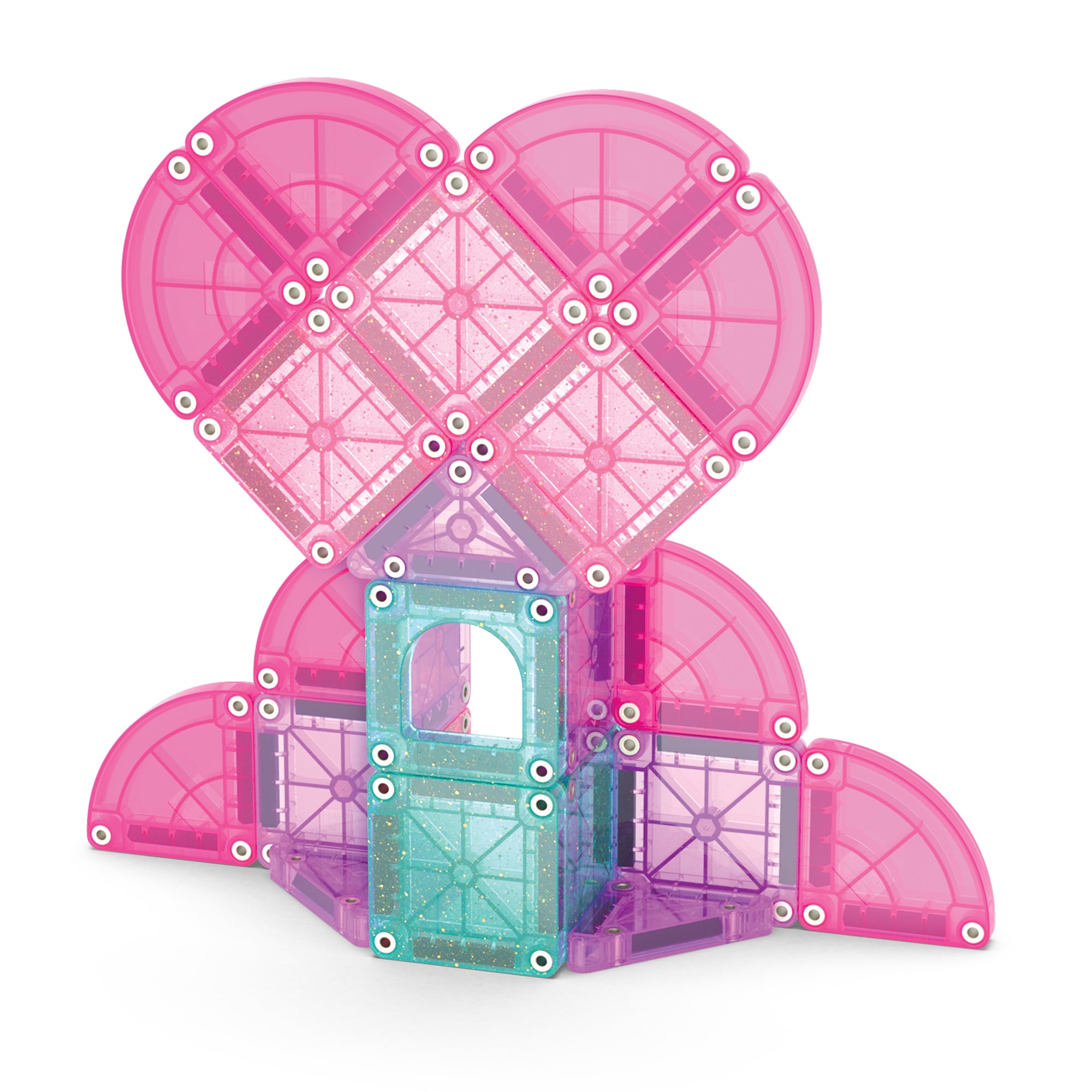 Buy MAGNA-TILES® microMAGS Heart to Heart 26 Piece Travel Set for Kids