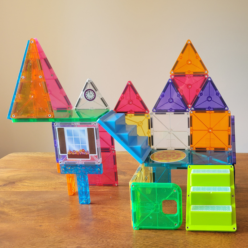MAGNA-TILES® House 28-Piece Set – Magnetic Building Tiles – MAGNA TILES