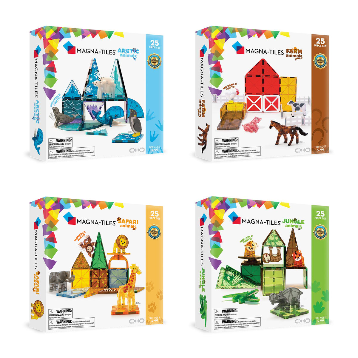 The Animal Kingdom Bundle – MAGNA TILES